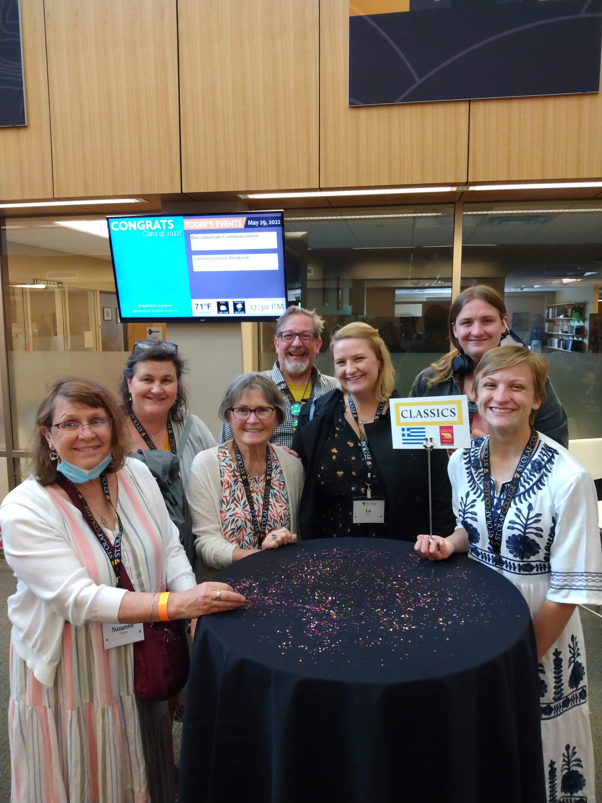 Photos from Commencement Day Reception – Classics, Greek, Latin ...