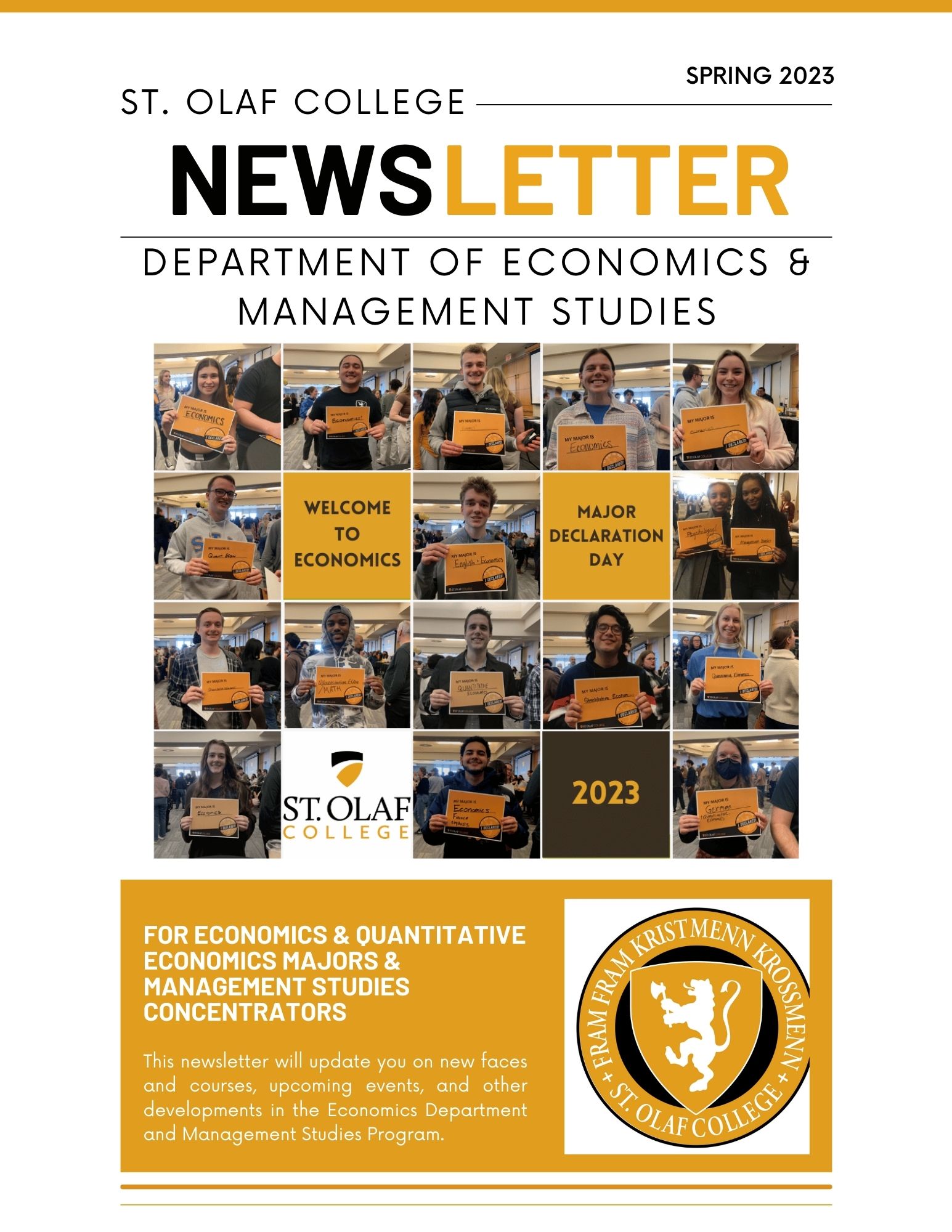 Newsletter – Economics