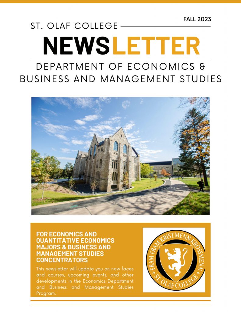 Newsletter – Economics