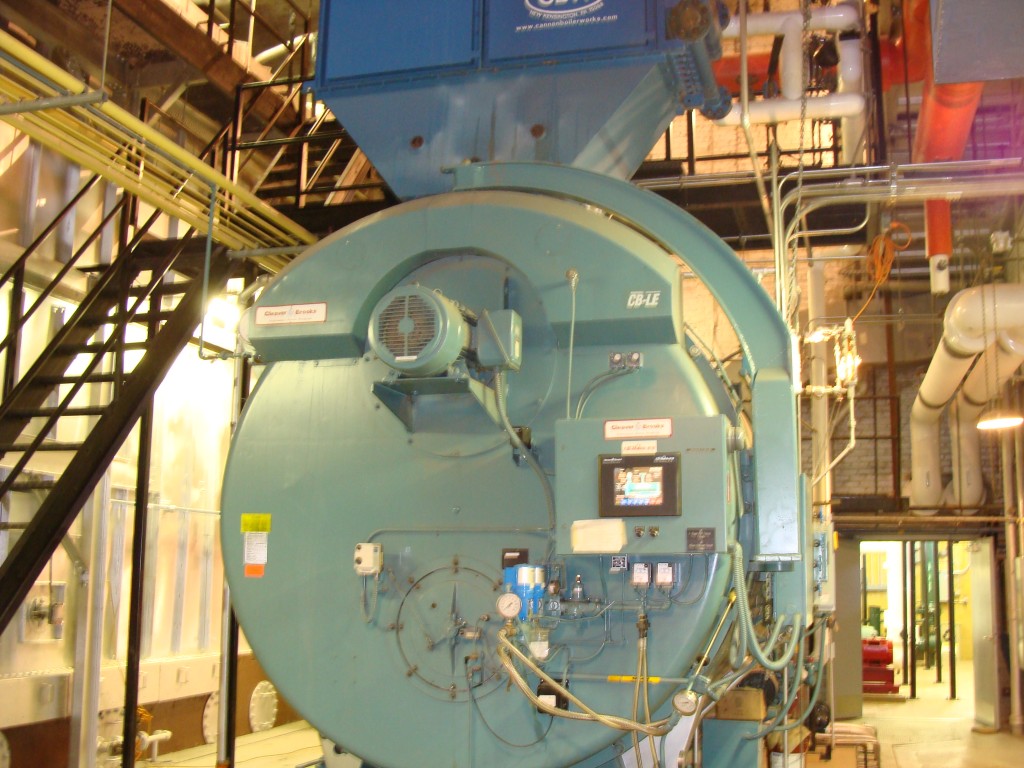 Evolution of the heating plant – Facilities Department