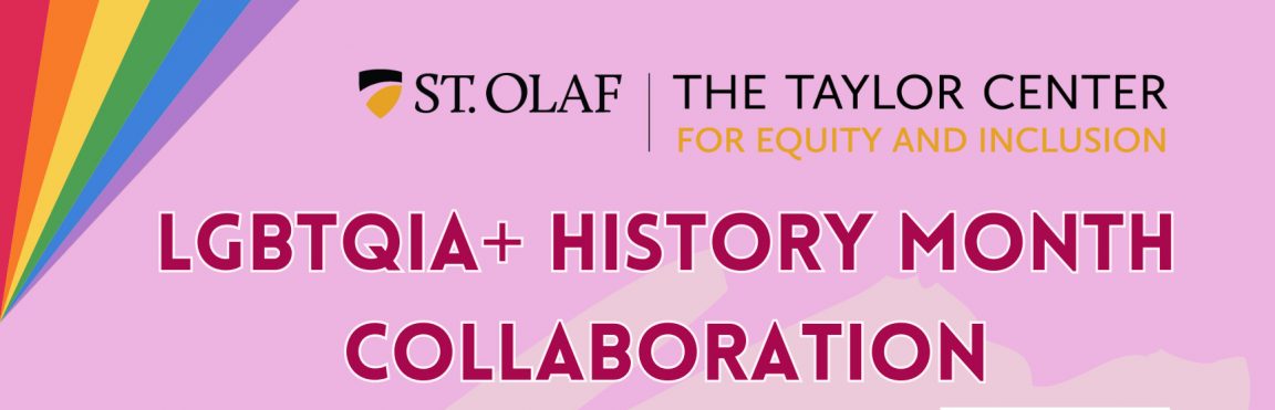 LGBTQIA+ History Month Collaboration – Gender and Sexuality