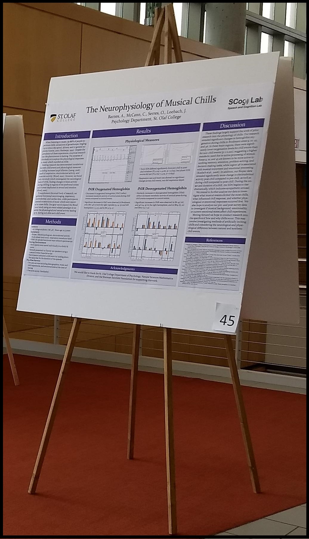 Honors Day Poster Session in the Natural Sciences and Mathematics – Physics
