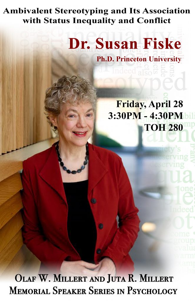 Millert Memorial Speaker Series – Psychology